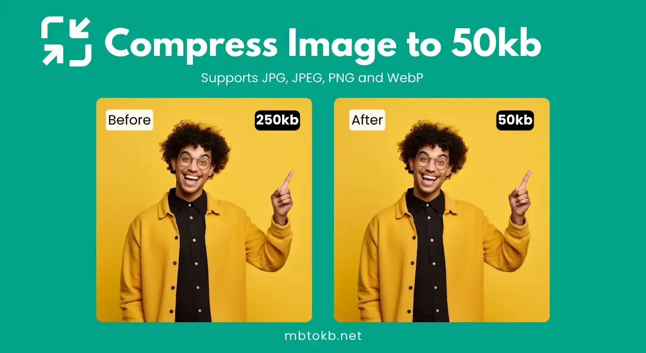 Compress Image to 50kb - Reduce your Image Size to 50kb